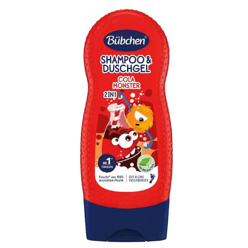 Sữa tắm gội thuần chay hương Cola The Bübchen Cola Monster